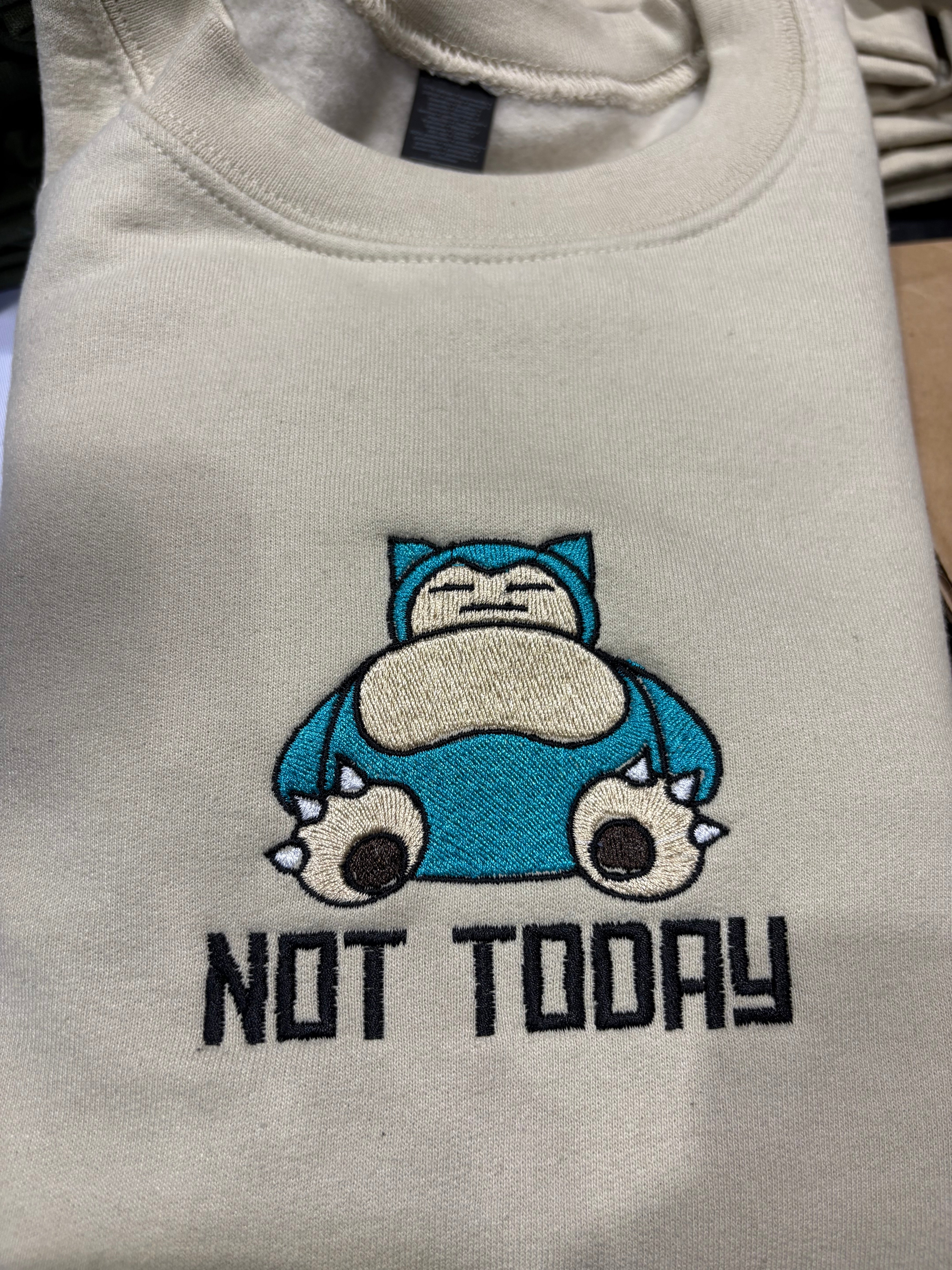 Snorlax Not Today – Lindascraftbook